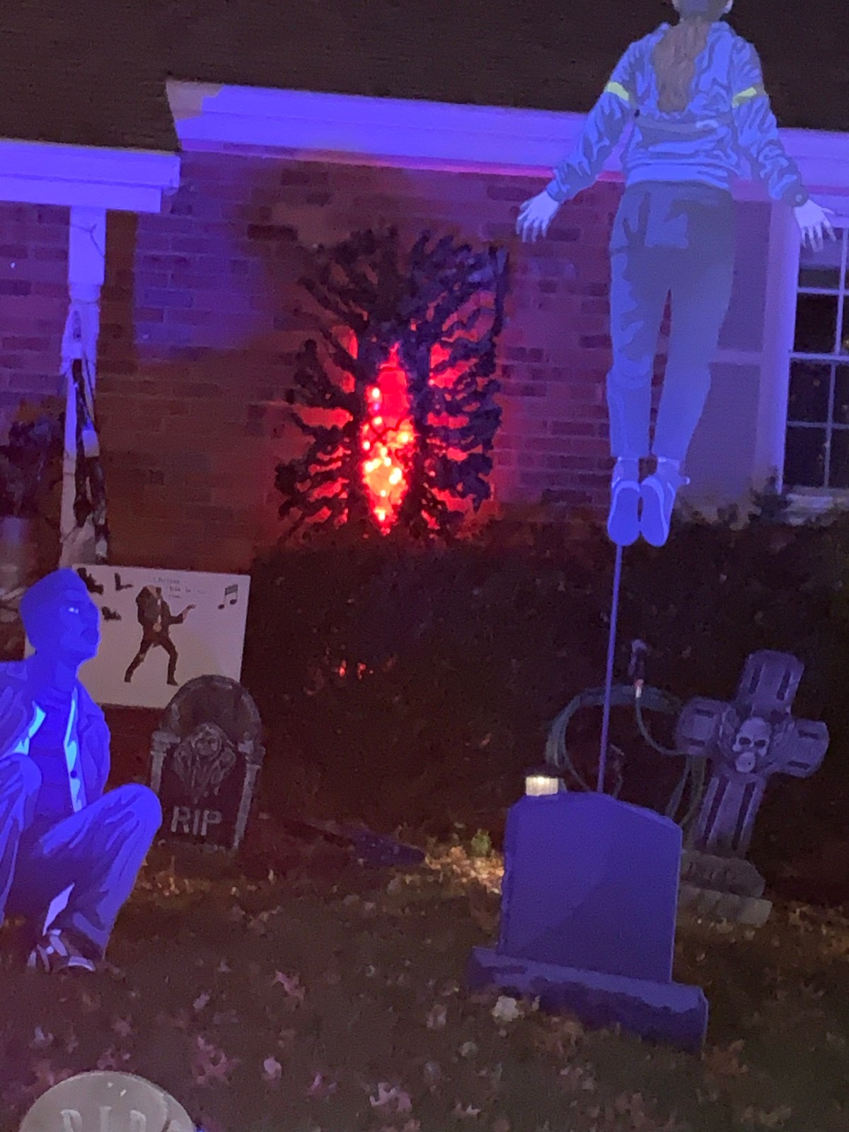 Stranger Things Upside Down Portal and Chrissy | Little Bit of Foolishness