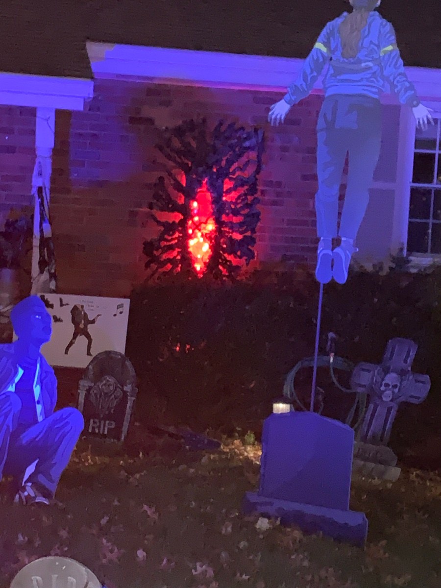 Stranger Things Upside Down Portal and Chrissy | Little Bit of Foolishness