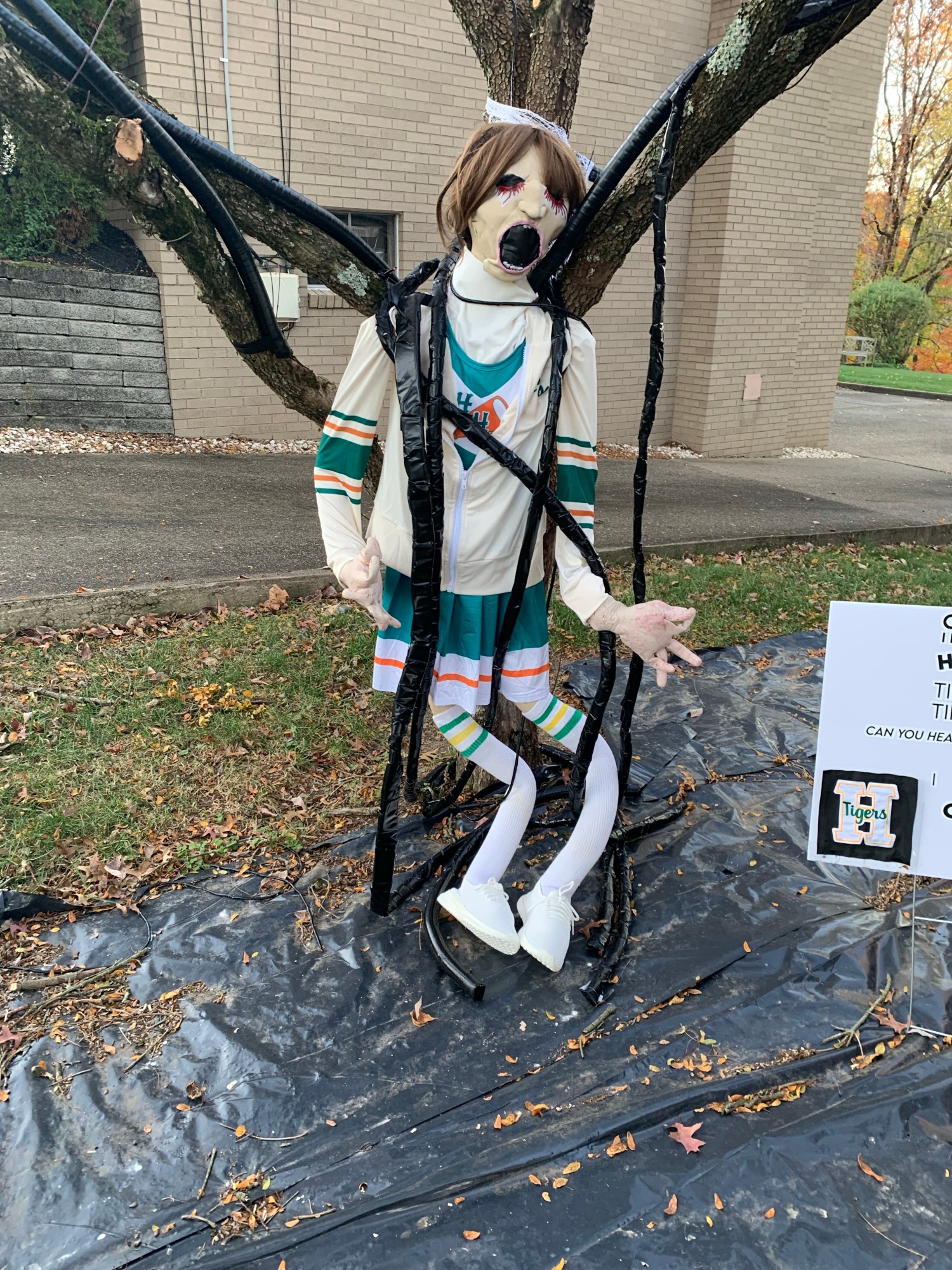 Stranger Things Upside Down Portal and Chrissy | Little Bit of Foolishness